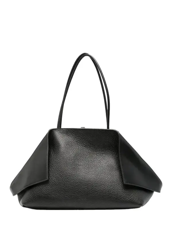 MINOBOSSI Valery Leather Shoulder Bag - Black