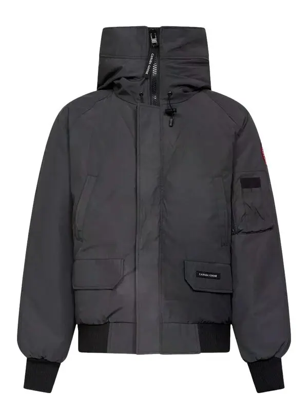 Canada Goose Chilliwack Hooded Logo-patch Jacket - Grey