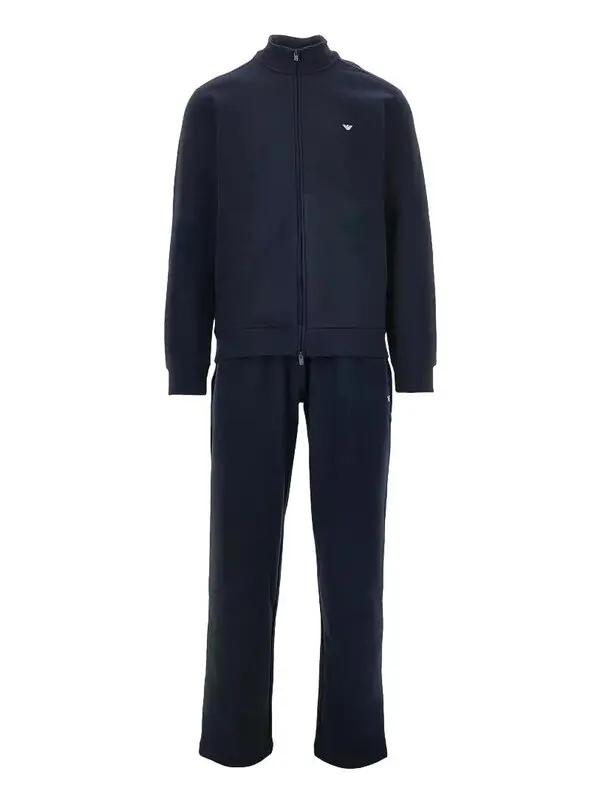 EA7 Logo-patch Tracksuit - Blue