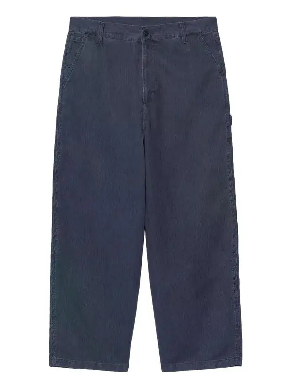 Carhartt Work In Progress Parrish Cotton-corduroy Trousers - Blue