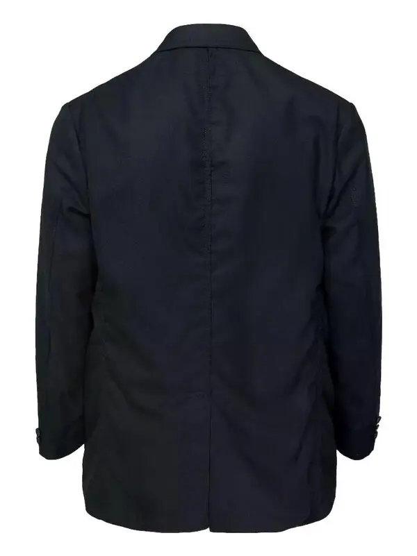 Comme Des Garçons Wool Single-breasted Blazer - Black