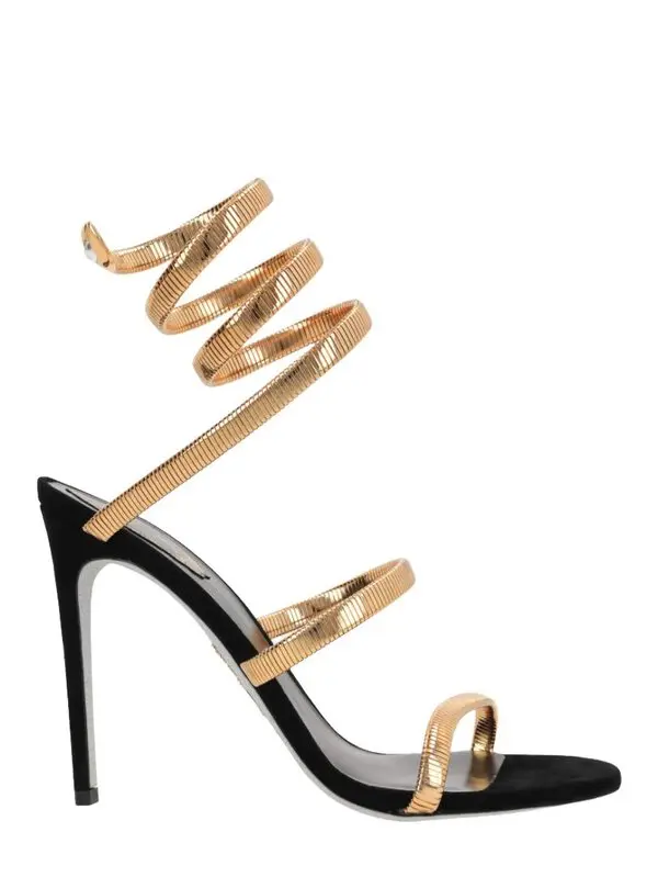 Rene Caovilla Juniper Coiled-strap Sandals - Nude