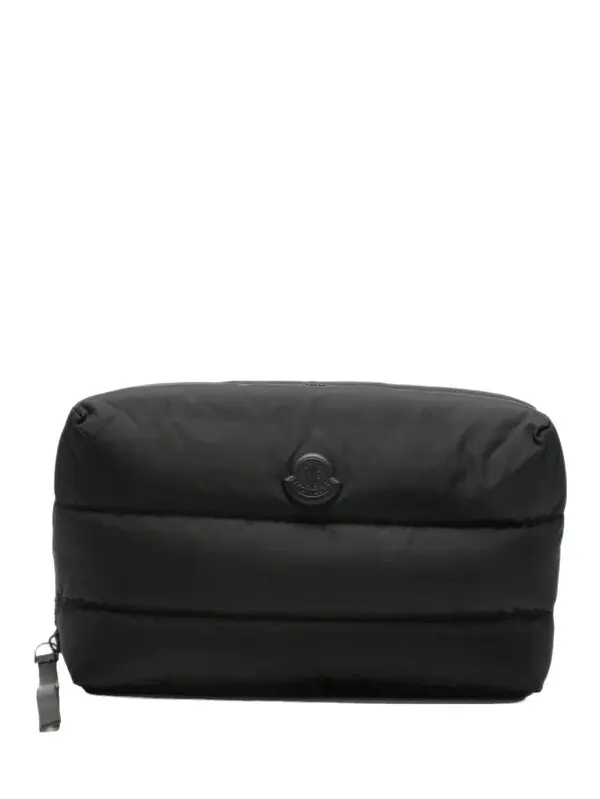 Moncler Caradoc Quilted Wash Bag - Black