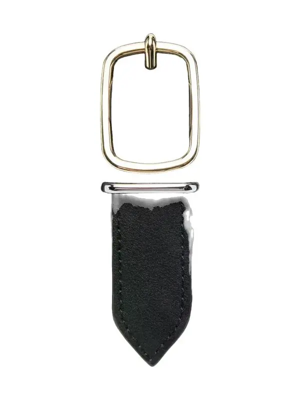 Paul Smith Buckle-detail Leather Shoulder Bag - Black