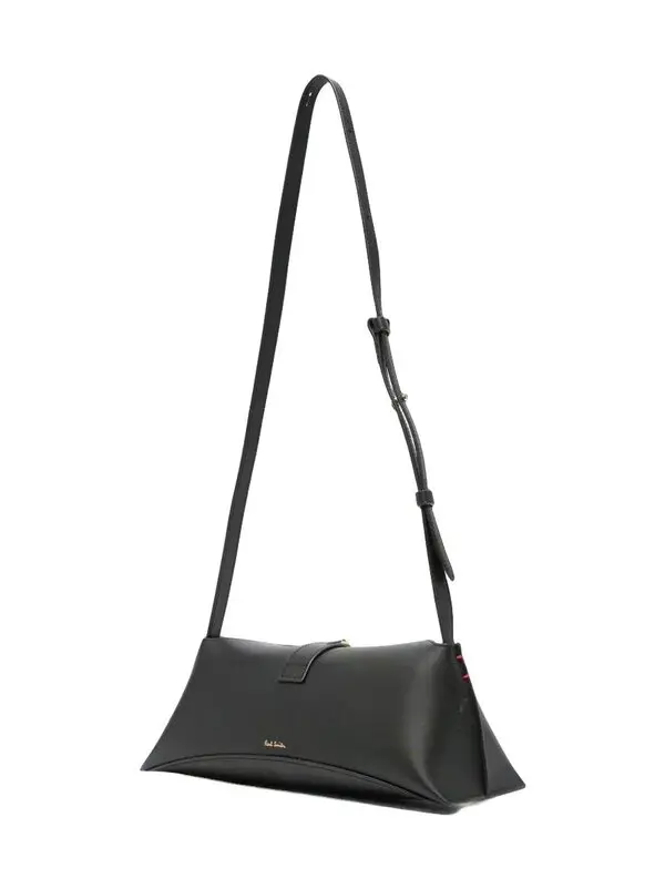 Paul Smith Buckle-detail Leather Shoulder Bag - Black
