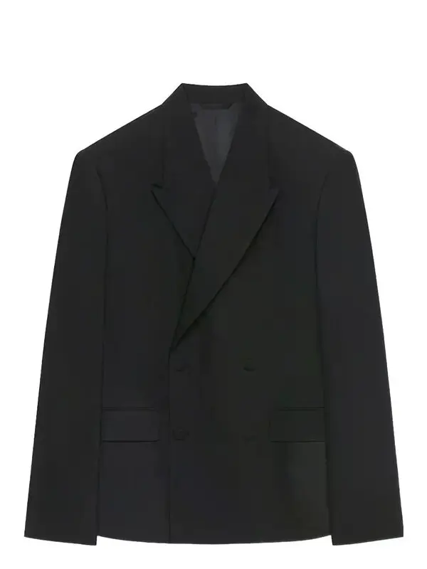 Givenchy Peak-lapel Double-breasted Jacket - Black
