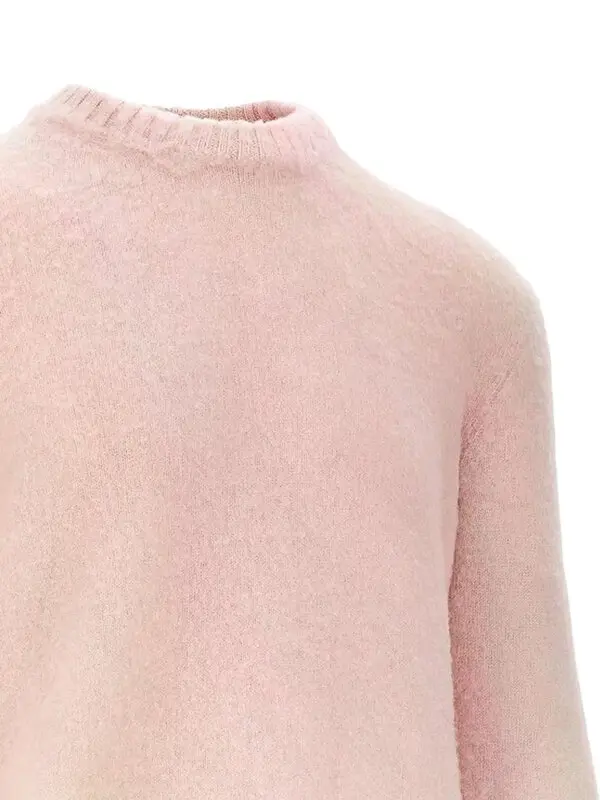 PIACENZA CASHMERE 1733 Ribbed-trim Wool Sweater - Pink
