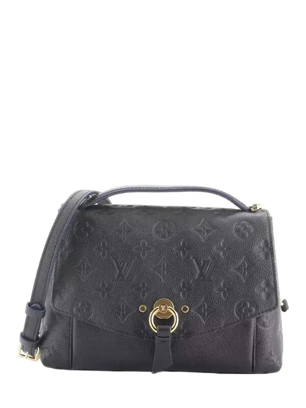 LOUIS VUITTON Blanche Bb Shoulder Bag Monogram Empreinte Leather - Black