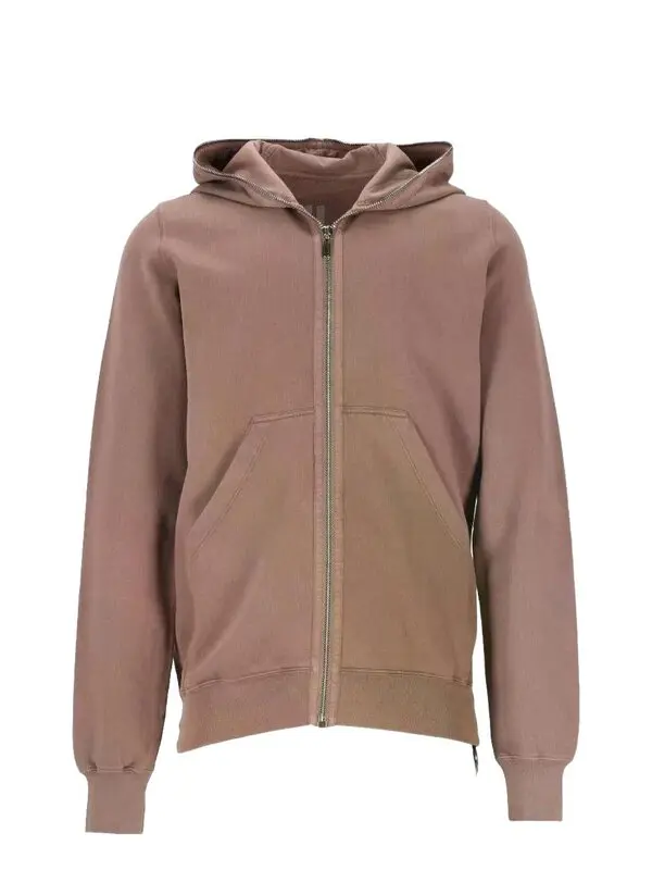 Rick Owens Gimp Zip-up Hoodie - Red