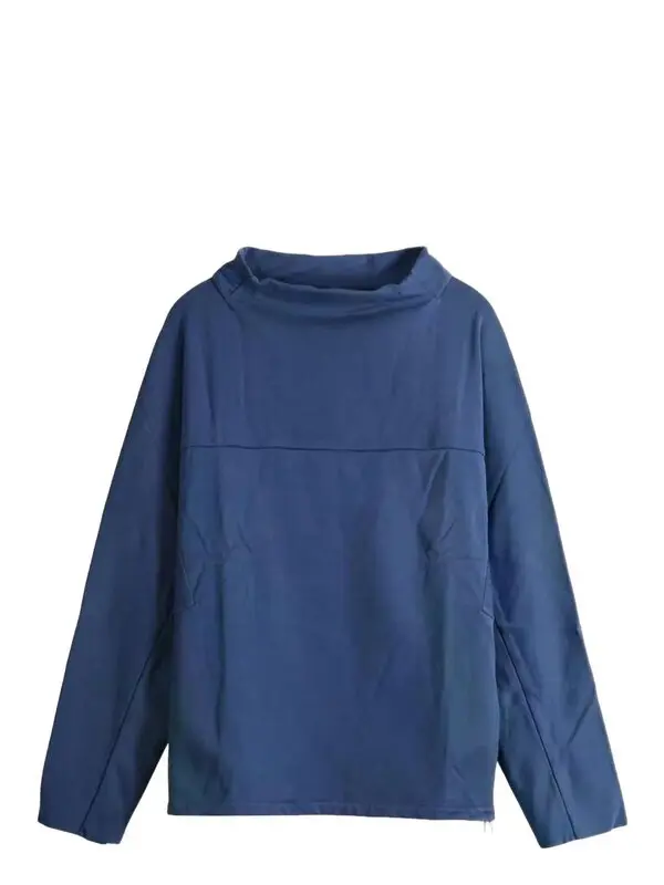 KIKO KOSTADINOV Veleka Funnel-neck Sweater - Blue