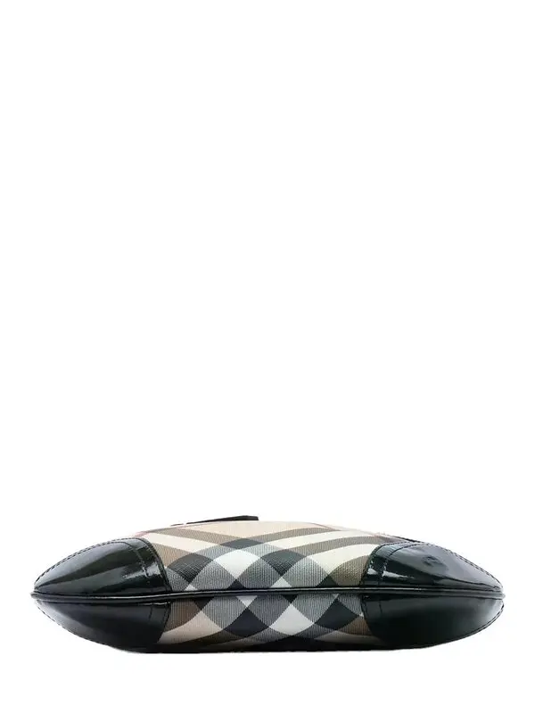 Burberry Supernova Check Coated Canvas Dryden Crossbody Bag - Neutrals