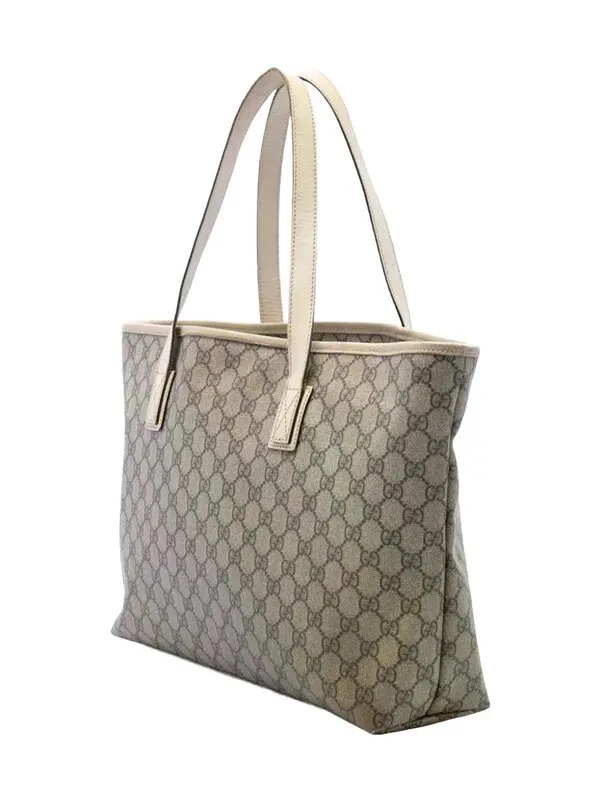 Gucci Gg Supreme Tote Bag - Neutrals