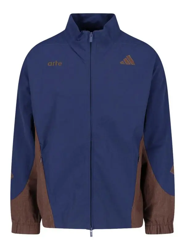 Adidas Zip Front Performance Jacket - Blue