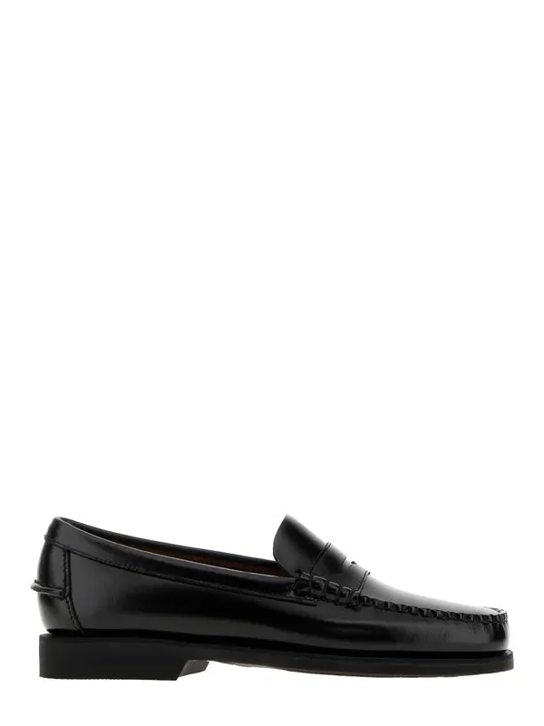 SEBAGO Dan Po Leather Loafers - Black