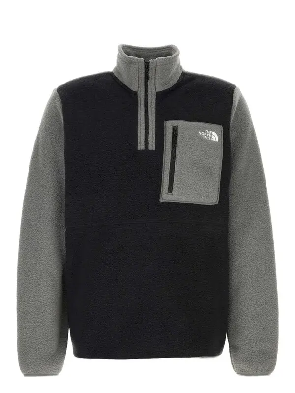 The North Face 1/4 Zip Fleece Sweatshirt - Black