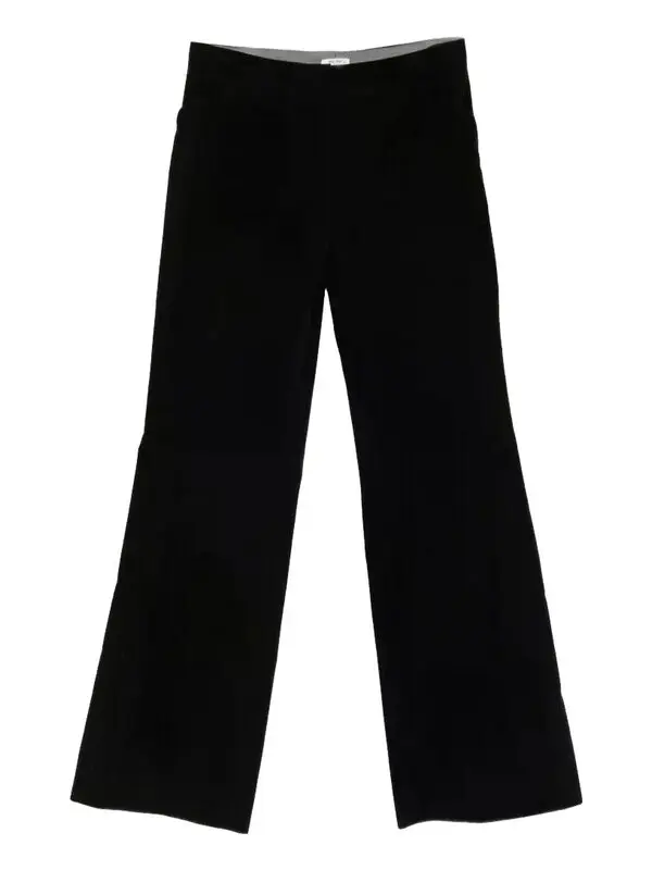 Miu Miu Velvet Trousers - Black