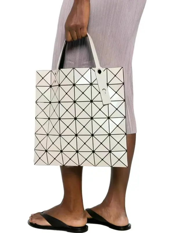 Issey Miyake Lucent Basics Geometric Tote Bag - Neutrals