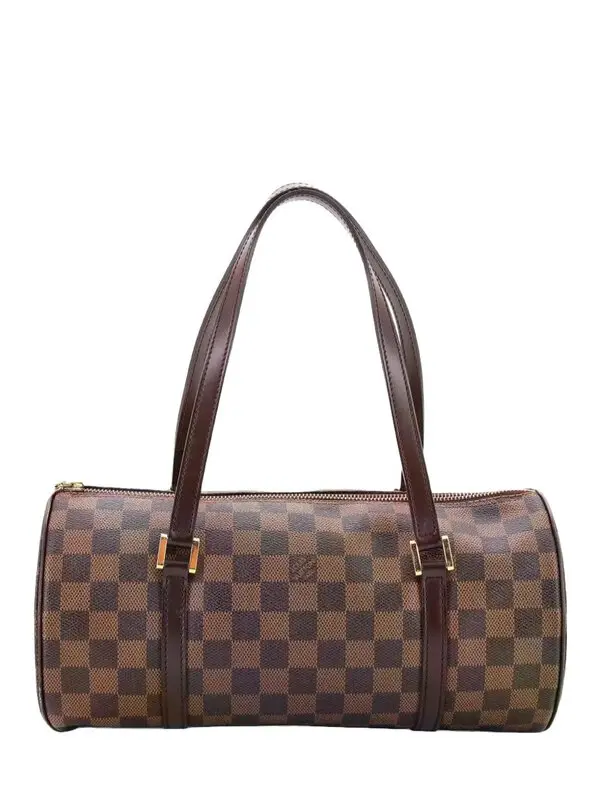 LOUIS VUITTON Papillon Satchel Damier 30 - Brown
