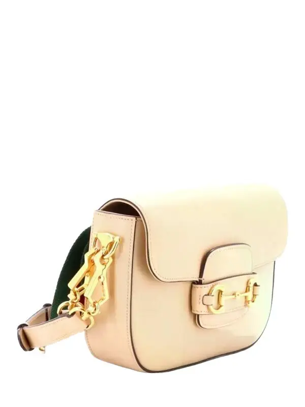 Gucci Horsebit 1955 Mini Shoulder Bag - Neutrals