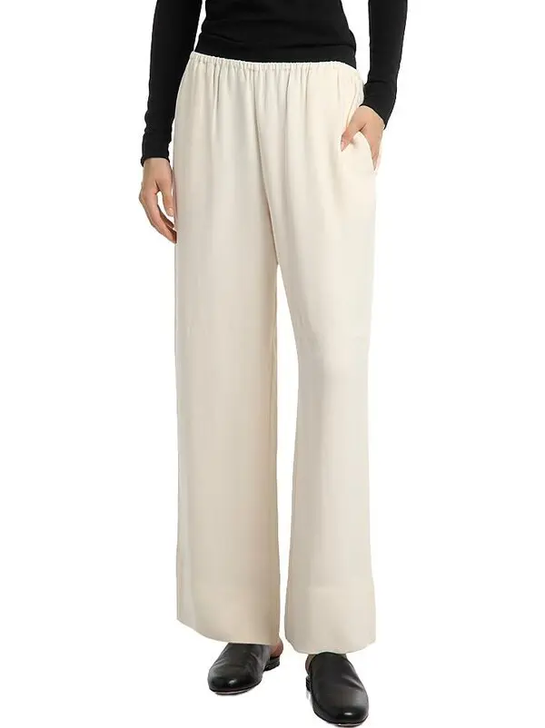TOTEME Fluid Lounge Trousers - Ecru