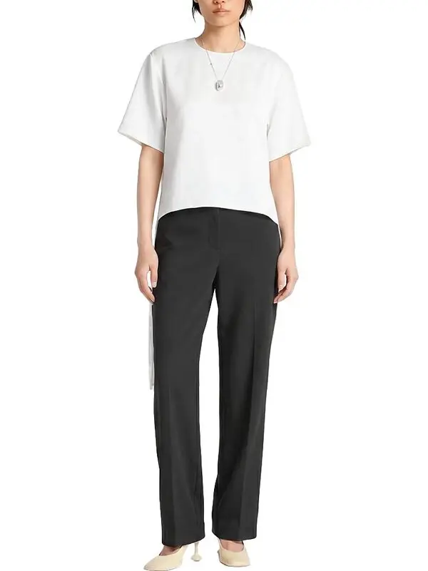 SAINT ART Bess High/low Top - White