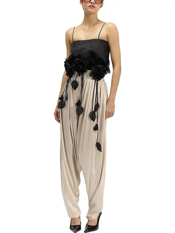 Giuseppe Di Morabito Embellished Cami Top - Black