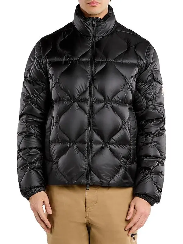 Moncler Asurel Quilted Down Puffer Jacket - Black