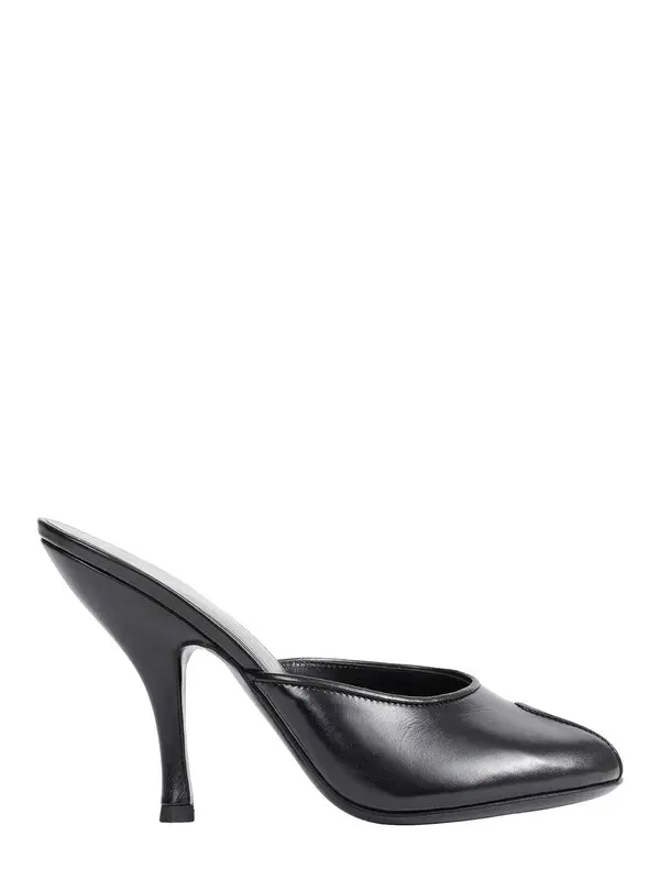 JUDE Date Mules - Black