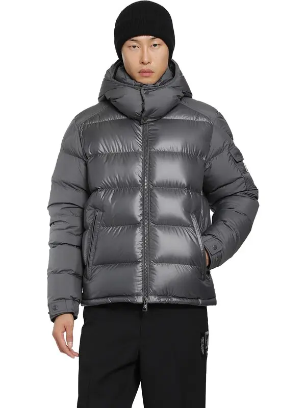 Moncler Maya Short Down Jacket - Grey