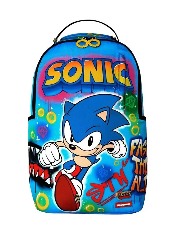 SPRAYGROUND Sonic On The Run 91 Backpack - Multicolor