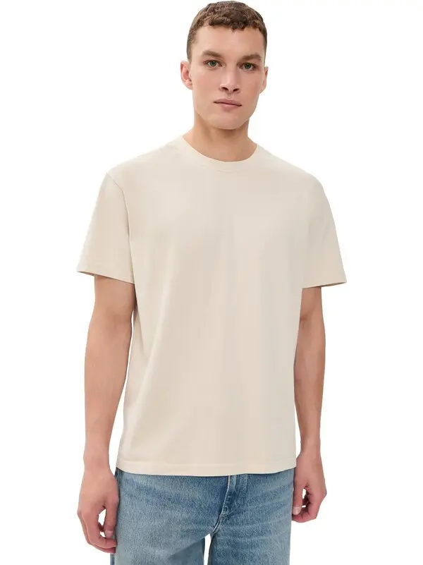 Marine Layer Relaxed Cloud 9 Jersey Tee - Whitecap