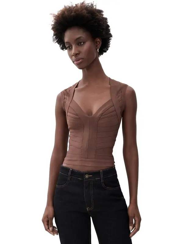Lioness Princess Tank - Coffee
