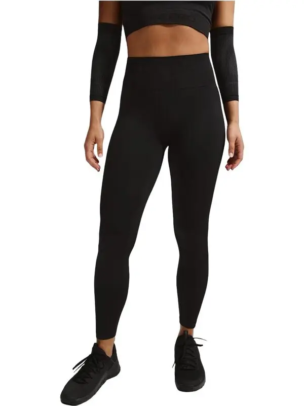 Nike Pro Seamless High-waisted 7 8 Leggings - Black
