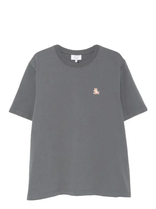 Maison Kitsuné Short-sleeved T-shirt - Stone Grey