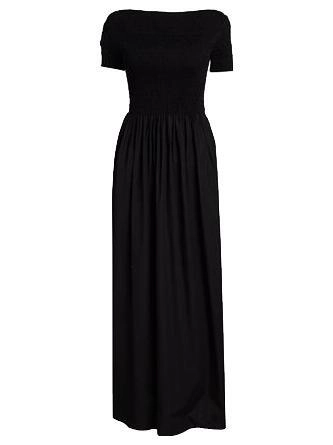 Faithfull The Brand Cotton Maxi Dress - Black