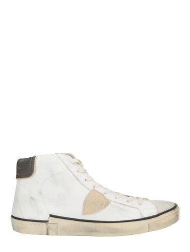 Philippe Model High-top Leather Sneakers - Off White
