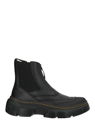 Dr. Martens Leather Zip Ankle Boots - Black