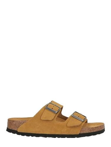 BIRKENSTOCK Arizona Suede Sandals - Beige