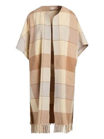 DRUMOHR Virgin Wool And Cashmere Cape - Beige