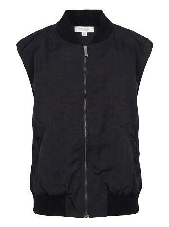 Crossley Wool And Polyamide Vest - Black