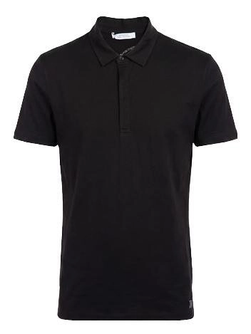 Versace Polo Shirt Size Cotton - Black