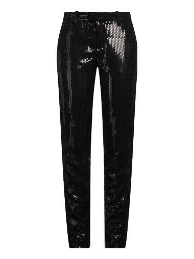 Zadig&Voltaire Sequined Tapered Trousers - Black