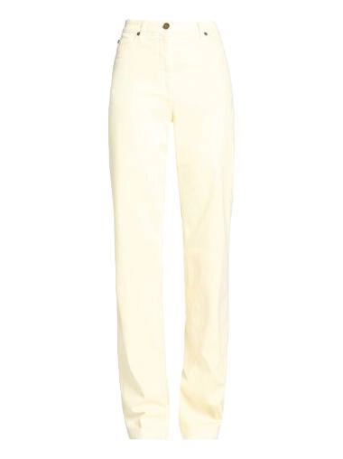 Etro Pastel Cotton Elastane Straight-leg Pants - Yellow