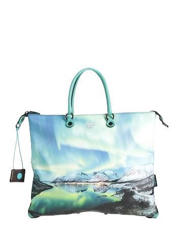 GABS Leather Tote Bag - Blue