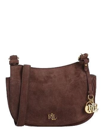 Ralph Lauren Suede Saddle Bag - Brown