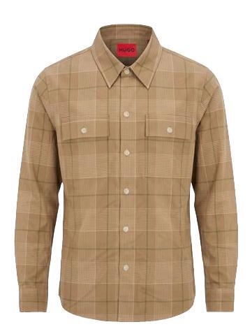 Hugo Shirt Size Cotton - Beige