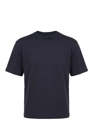 Emporio Armani T-shirt Size Cotton, Polyamide, Elastane, Viscose - Blue
