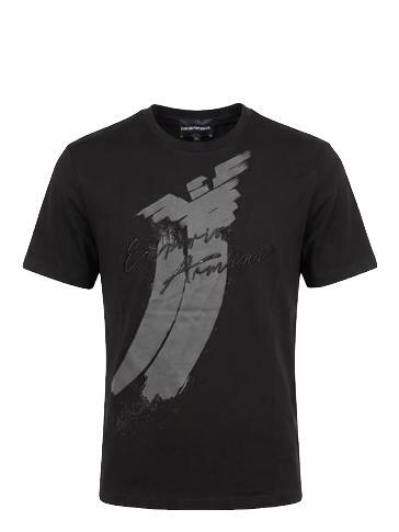 Emporio Armani T-shirt Size Cotton - Black