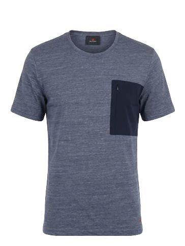 Peuterey T-shirt Size Polyamide, Polyester, Elastane - Navy