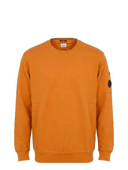 C.P. COMPANY Crewneck Sweatshirt - Mandarin